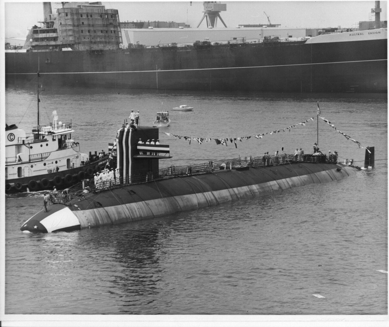 Launching Ceremony - USS TUNNY