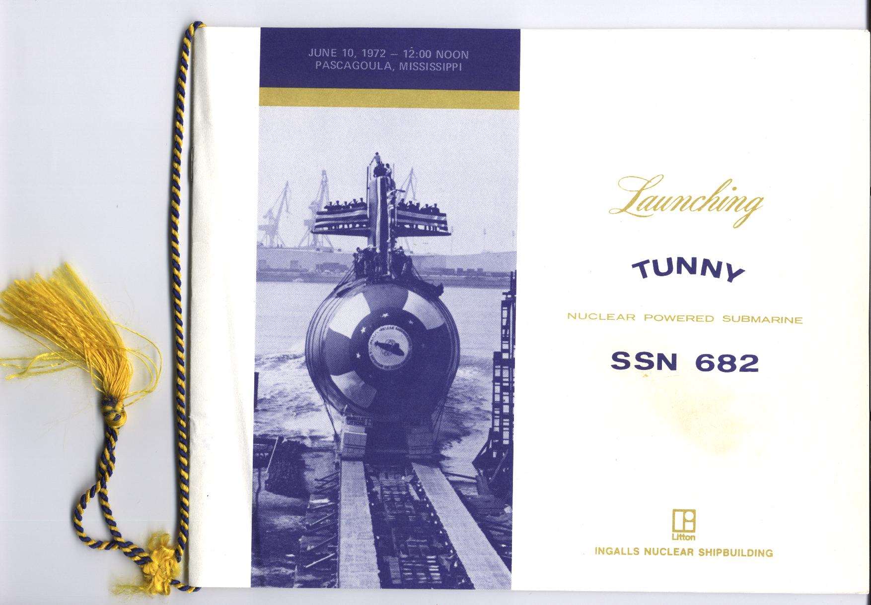 Launching Ceremony - USS TUNNY